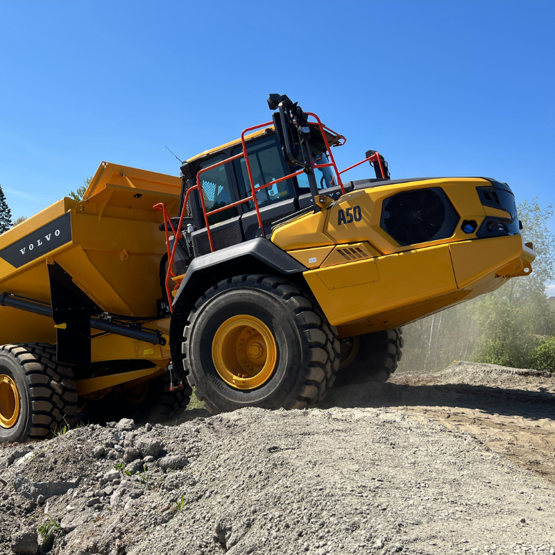 Vi tester Volvo dumper — Livet på veien